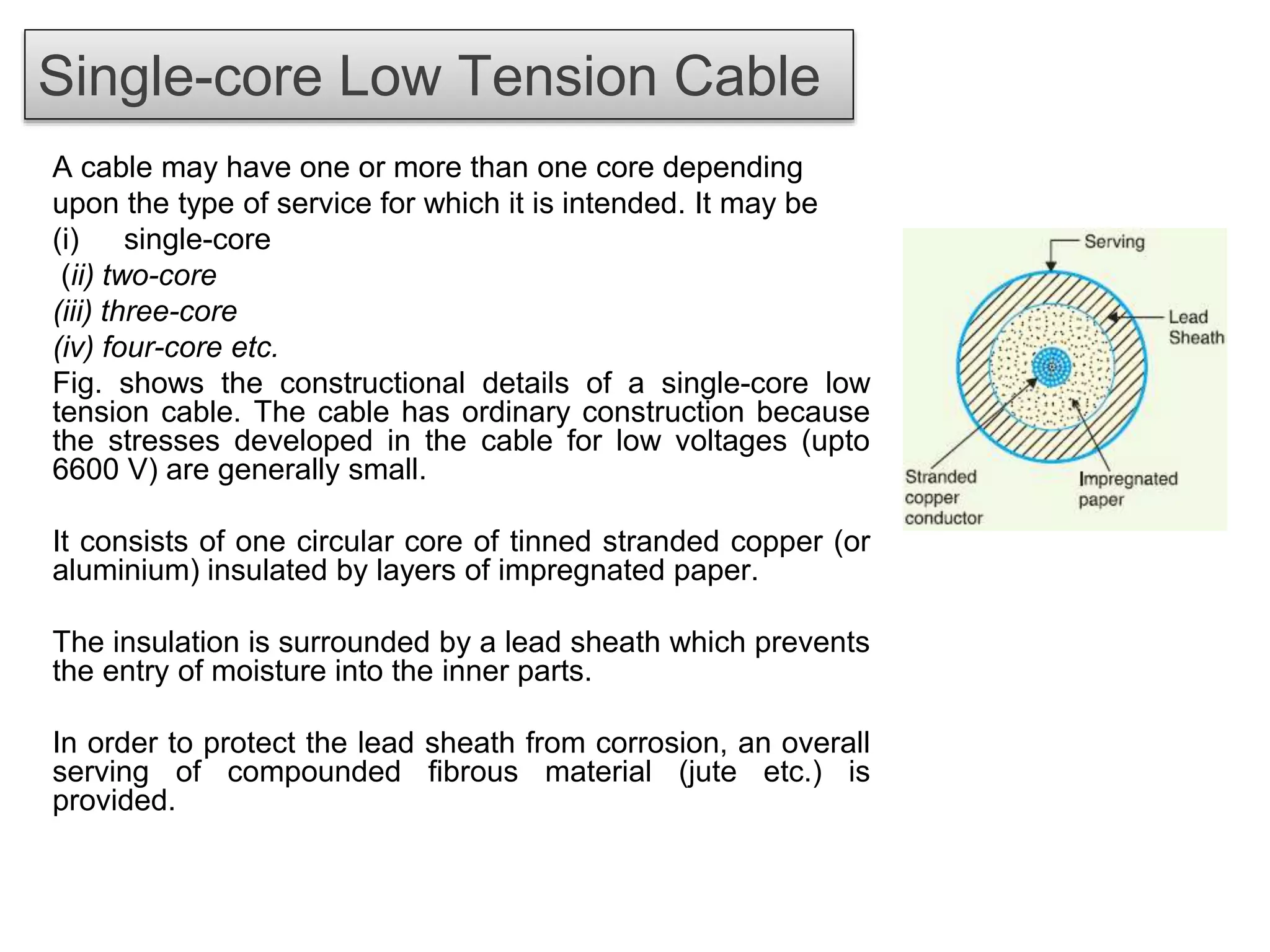 Underground cables | PPSX