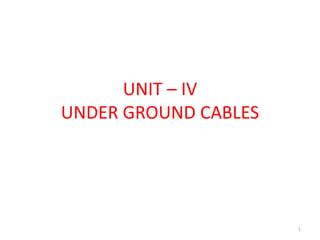 Underground Cables.pptx