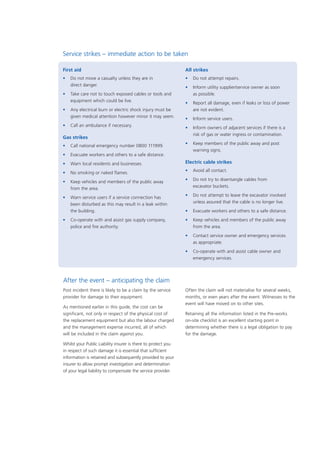 Underground Cable Strikes - Best Practice Guidelines For Construction ...