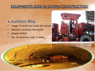 Underground cavern project | PPT