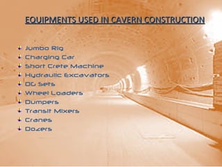 Underground cavern project | PPT