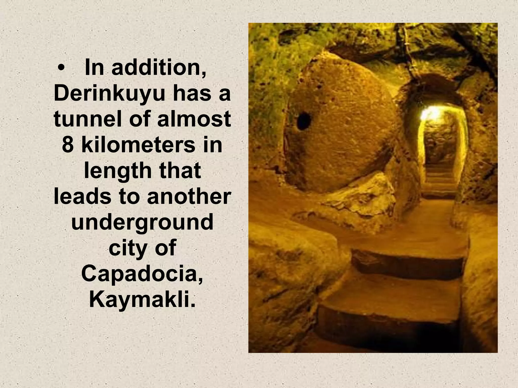 Underground City of Derinkuyu | PPS
