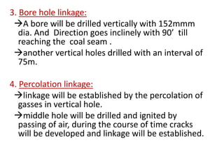 Underground coal gasification (UCG) | PPTX