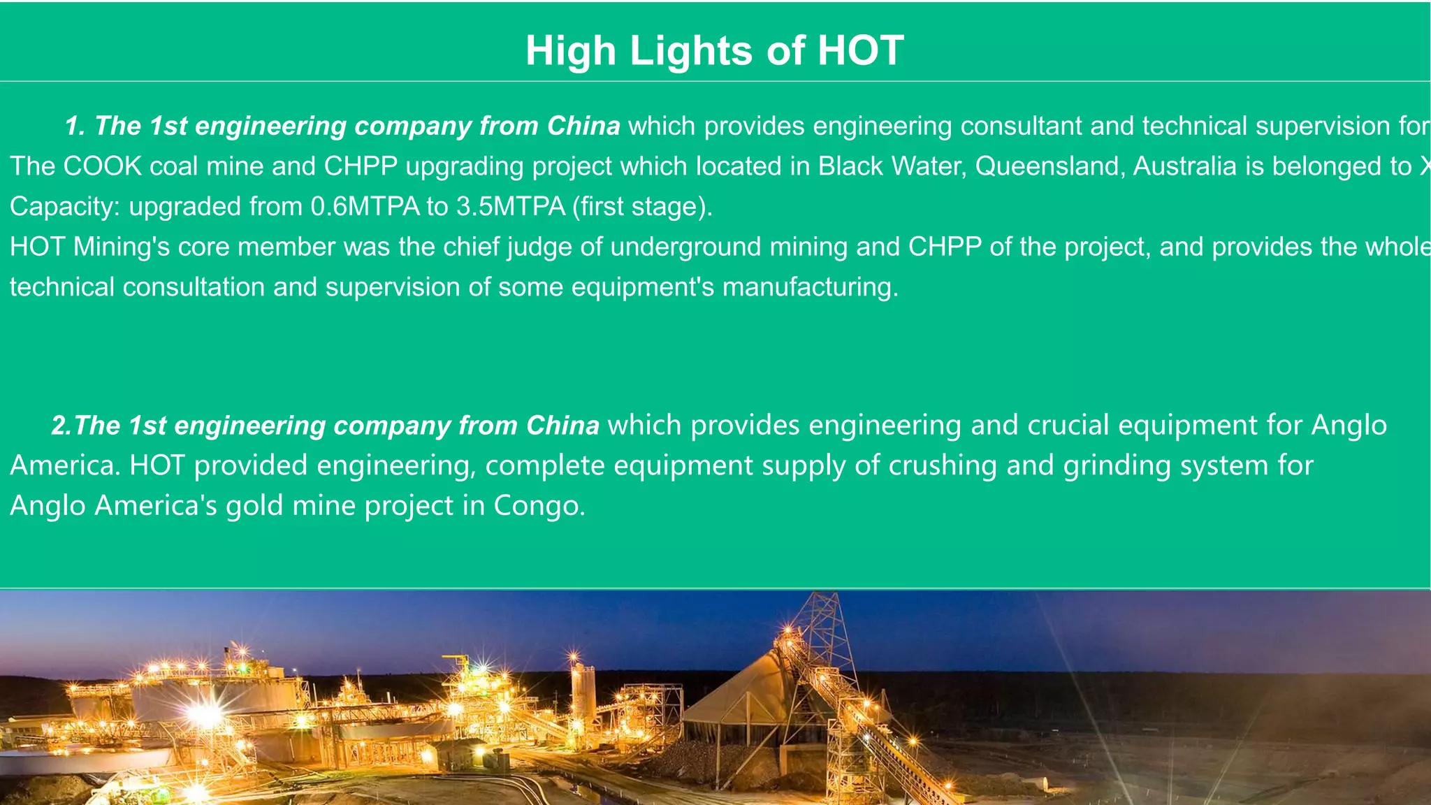 Underground coal mining capacities brief | PPTX