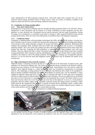 Underground coal mining in india | PDF