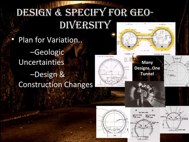 Underground construction Techniques civil final year seminar | PPT