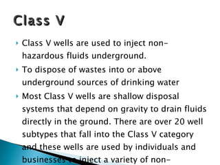 Underground Injection Control | PPT