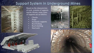 Underground mining | PPTX