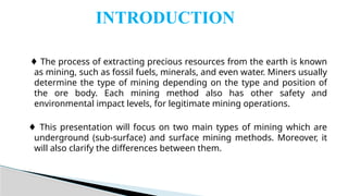 Underground mining methods .pptx