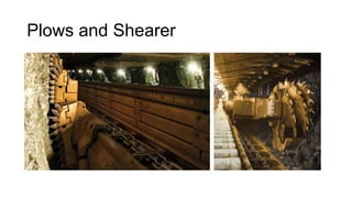 Underground mining method natural support and caving | PPTX