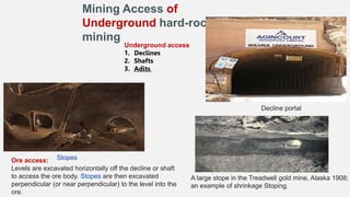 UndergroundMiningMiningMethod.pptx