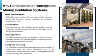 Underground Mining Ventilation Systems | PDF