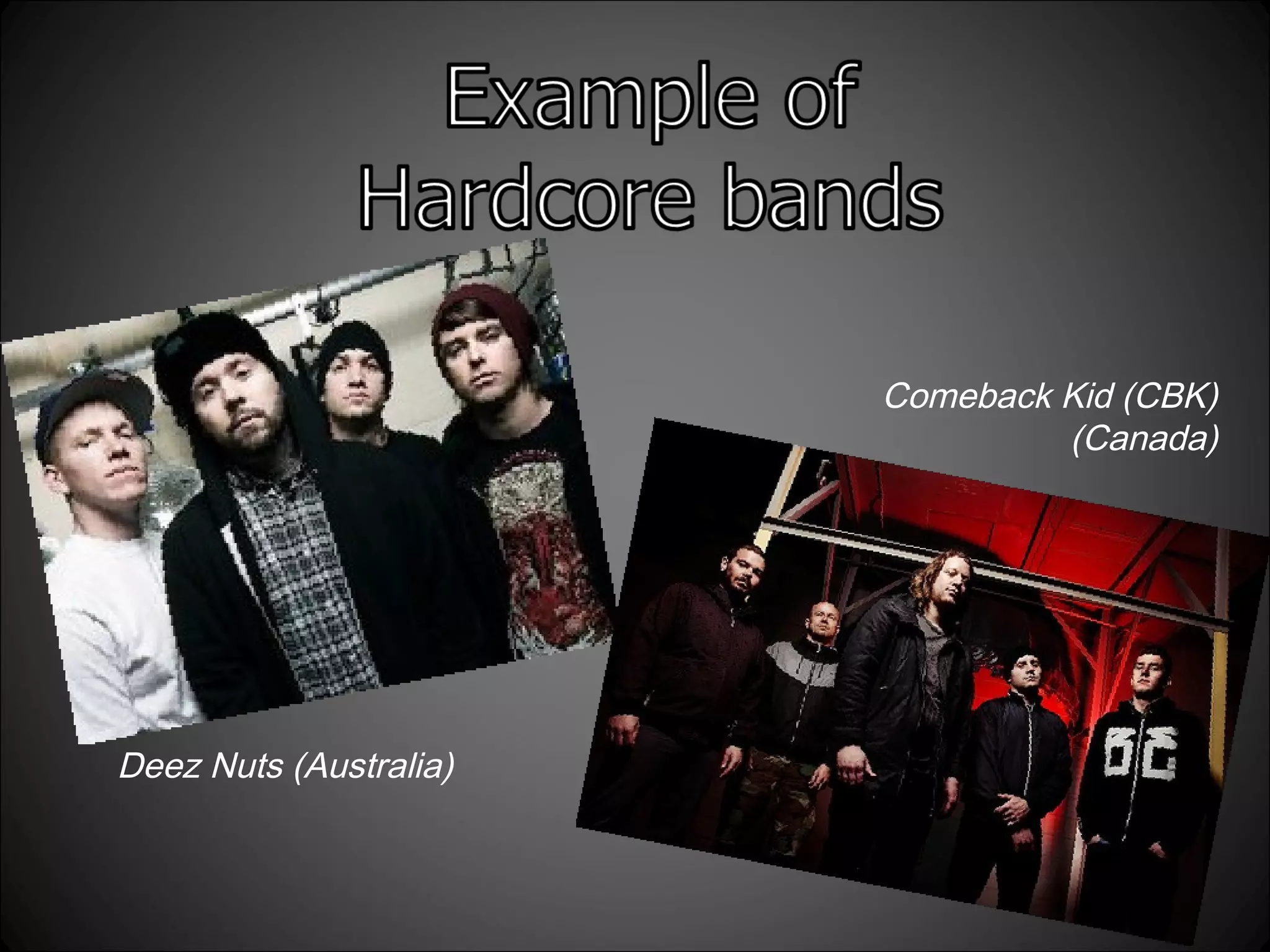 Underground Music Scene | PPT
