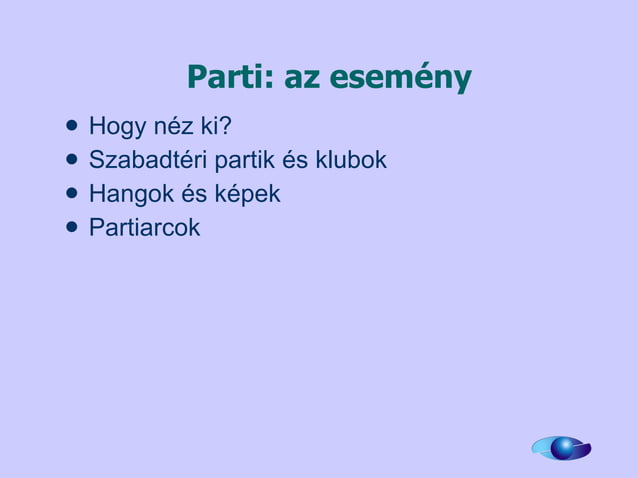 Underground partik Magyarországon | PPT | Free Download