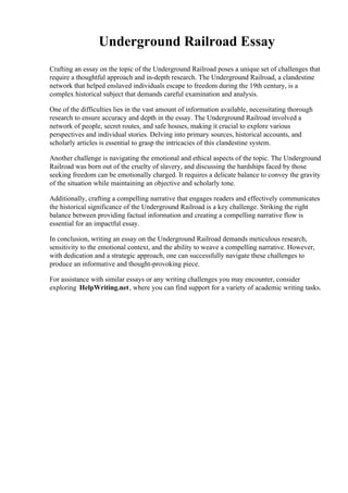 Underground Railroad Essay.pdf
