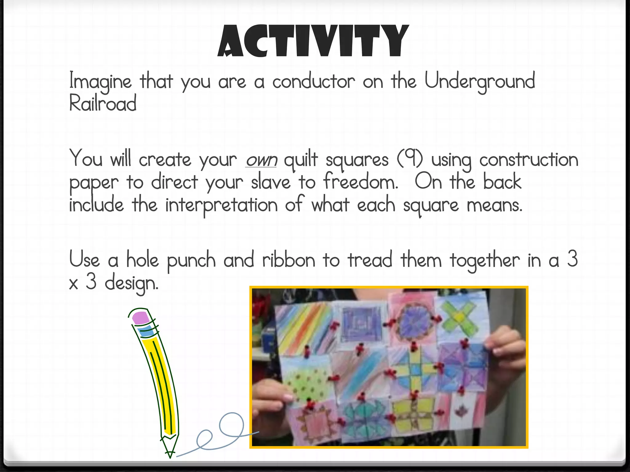 Underground railroadquiltsquares | PDF