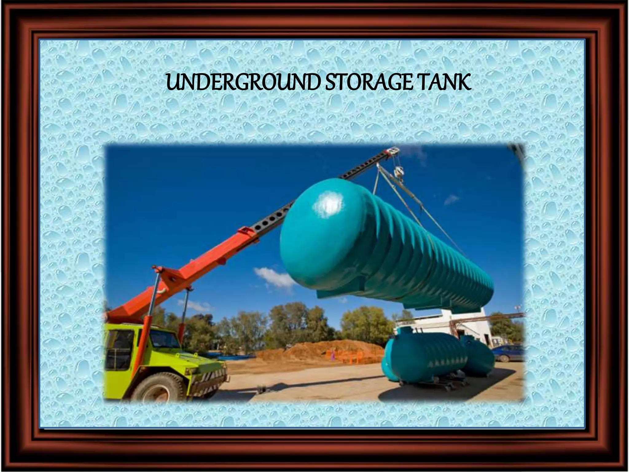 Underground Storage Tank,Underground Petroleum Tank,Underground HSD ...