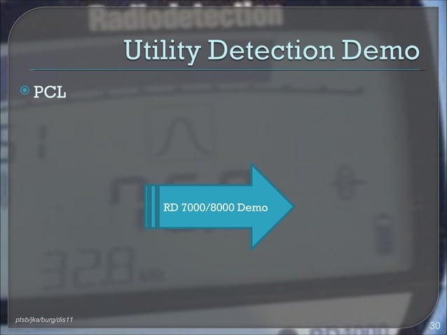 Underground utility detection | PPT | Geography | Science