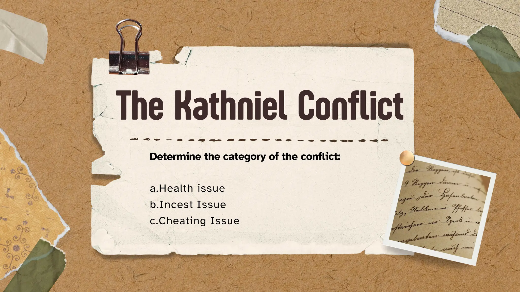 Underlying Causes of War PPT: Trichotomy of Conflict and Levels of ...