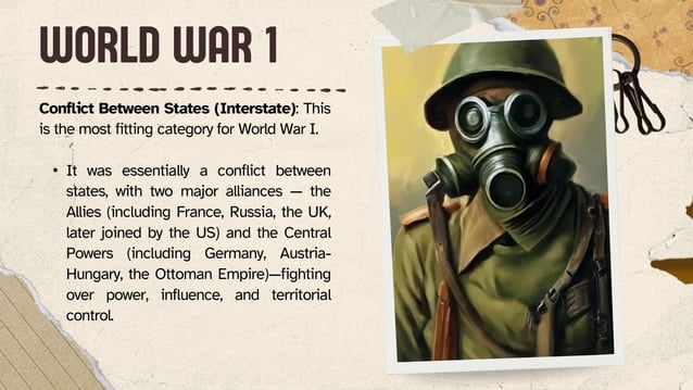 Underlying Causes of War PPT: Trichotomy of Conflict and Levels of ...