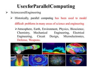 Underlying principles of parallel and distributed computing | PPTX