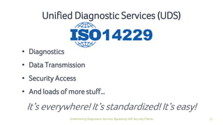 Undermining Diagnostics Security: Bypassing UDS Security Checks | PPT