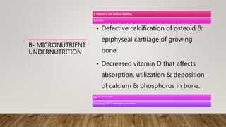 Undernutrition | PPTX