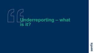 Underreporting and the Implications for Serious Injury and Fatality ...