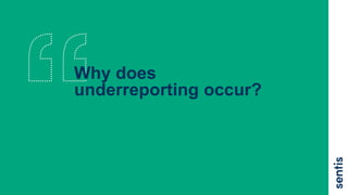 Underreporting and the Implications for Serious Injury and Fatality ...