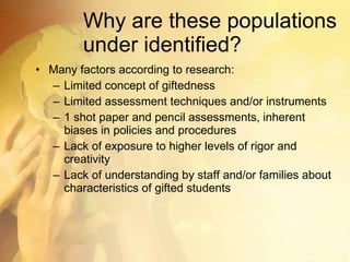 Underrepresented groups | PPT