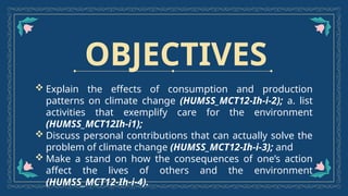 UNDESTANDING THE CONSEQUENCES OF PERSONAL AND | PPT