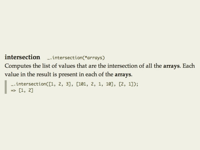 Introduction to Underscore.js