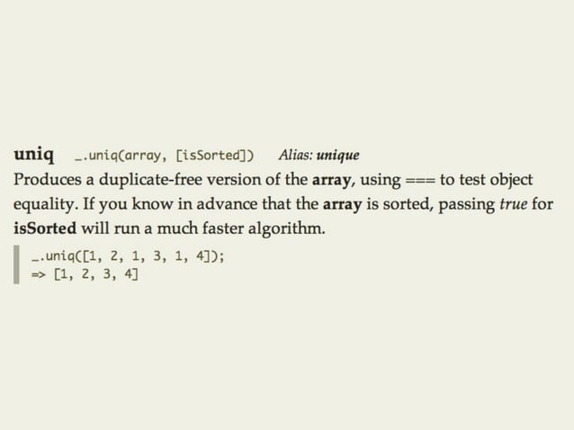 Introduction to Underscore.js