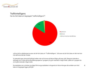 Attitydundersökning TQ - Trafikintelligens | PPTX