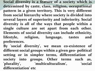 Understand the-social-diversity-ppt 1 | PPT