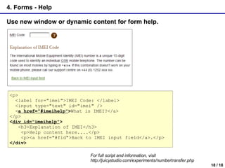 Understandable Content and Controls | PPT | Web Design and HTML | Internet