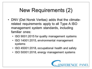 Understand and Apply ISO New Climate Change Requirements | PDF