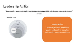 The Agile Leader: Tips to Build Agility | PPTX