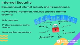 Understand Antivirus- Basicsprotection (1).pptx