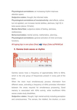 Understand brain waves and master you life | DOCX | Sleep Disorders ...