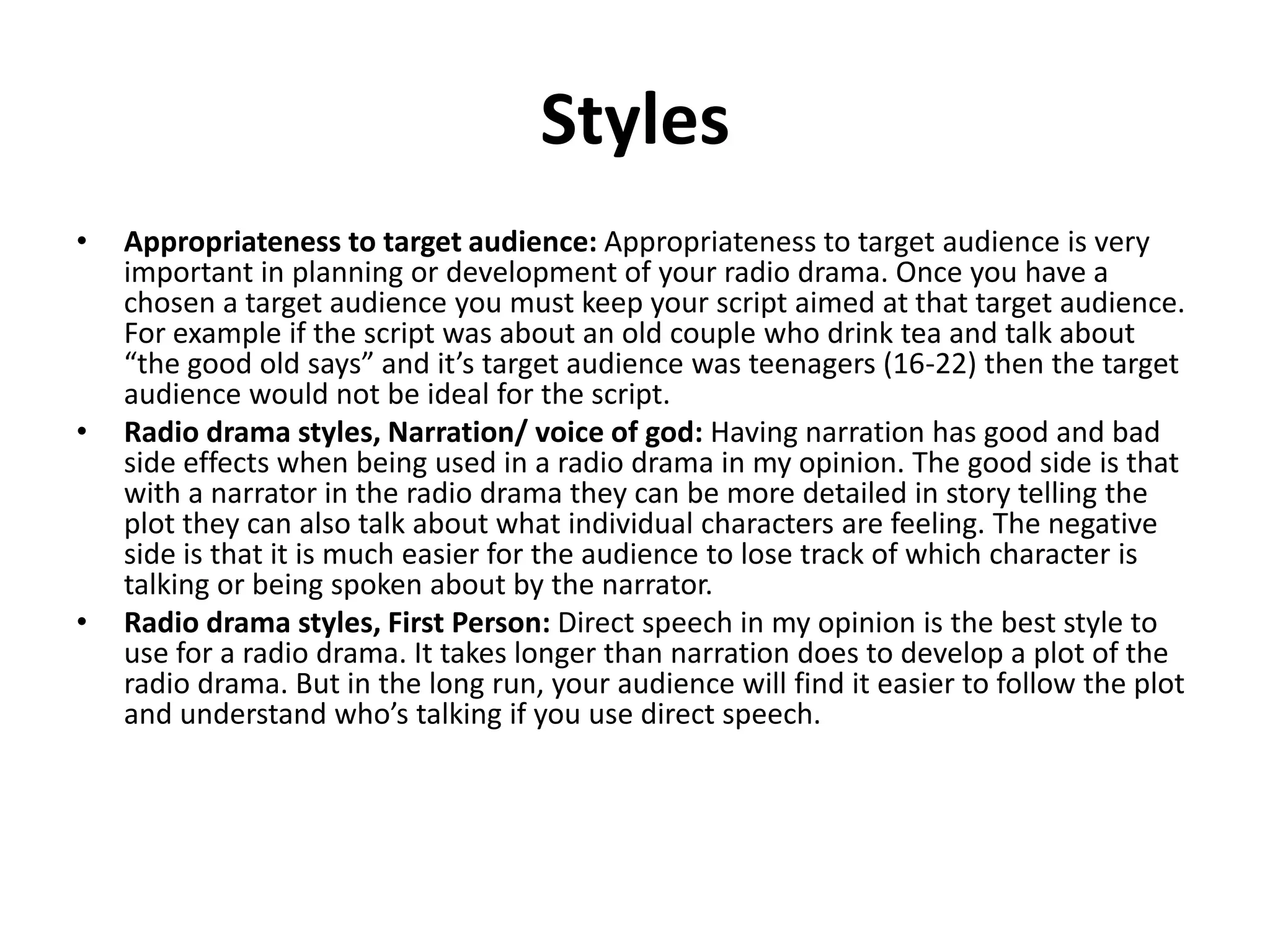 Understand codes, conventions, styles and structures | PPTX