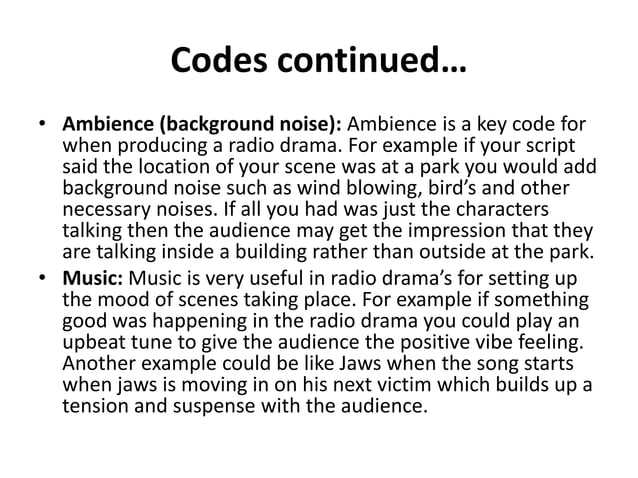 Understand codes, conventions, styles and structures | PPTX