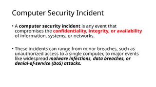 Comprehensive Guide to Computer Forensics and Cybersecurity Incident ...