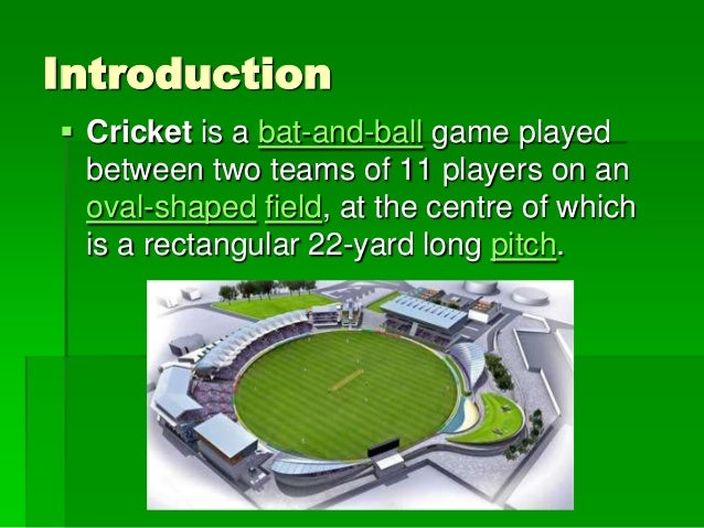 Understand cricket