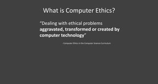 Understand Ethics and Security in the Programming Process | PDF