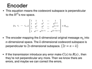 Understanding Reed-Solomon code | PDF