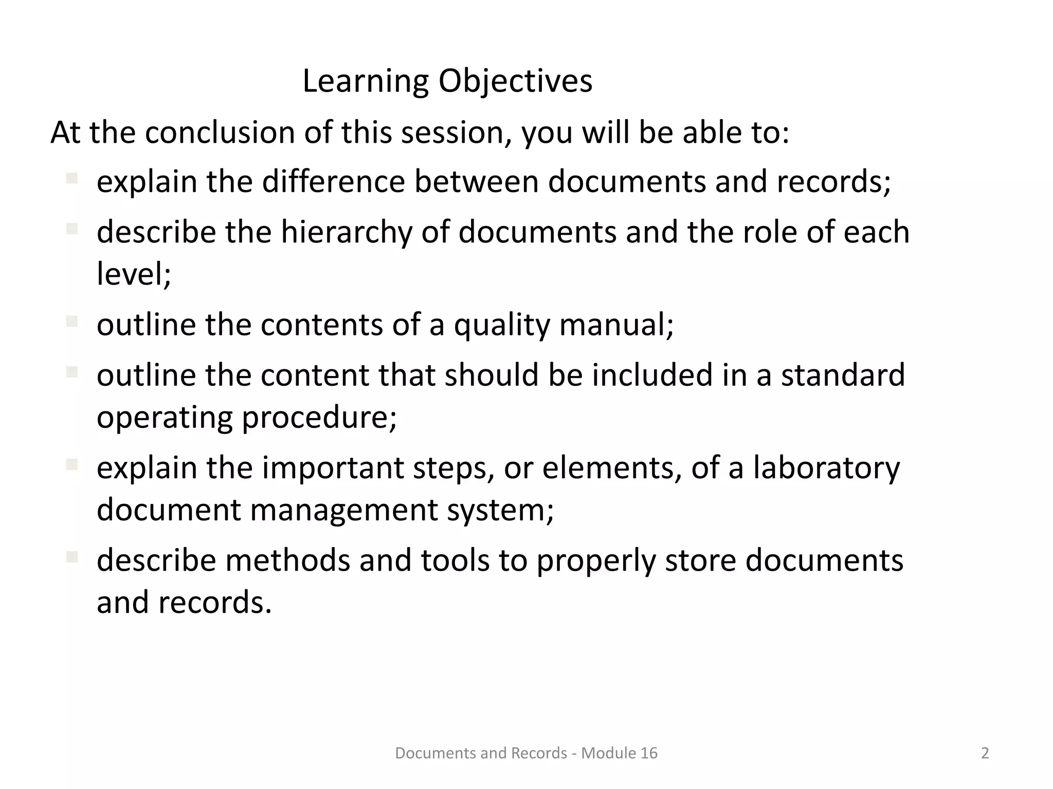 Understand Guidelines For Documentation Collecting Documentation Types Of Records In 3619