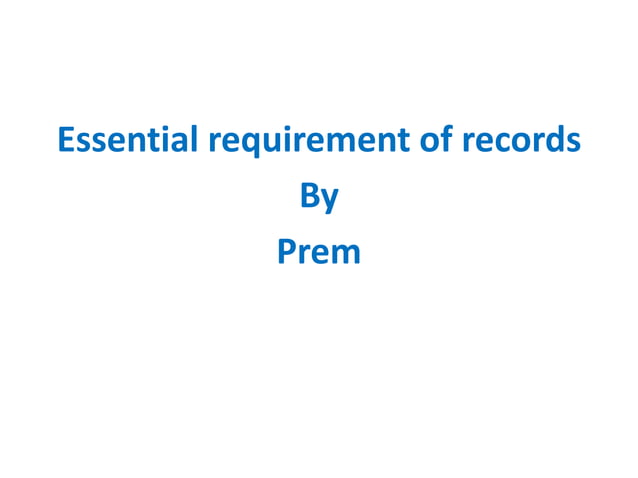 Understand guidelines for documentation, collecting documentation ...