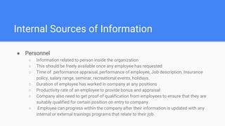 Understand how organizations use business information | PPTX