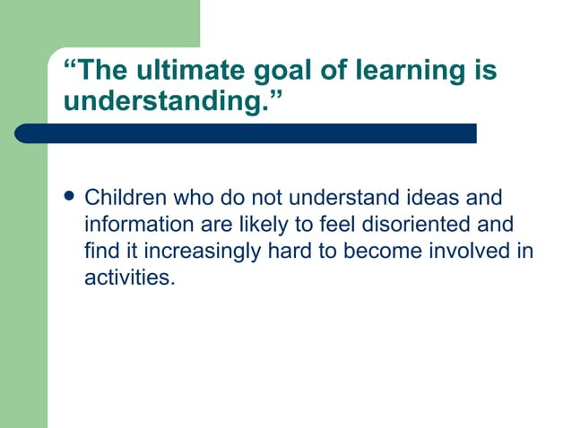 Understanding | PPT